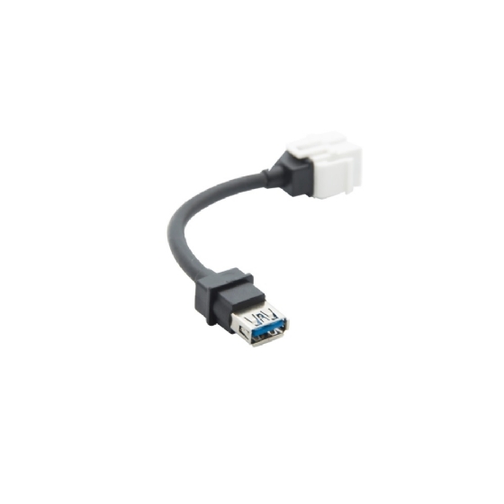 Keystone Usb 3.0 Extensão 15cm + Bloco Pezzi Para Keystone