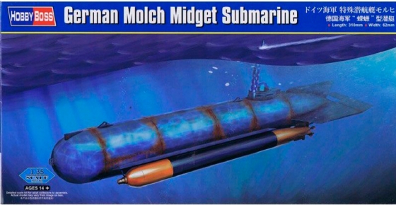 German Molch Midget Submarine
