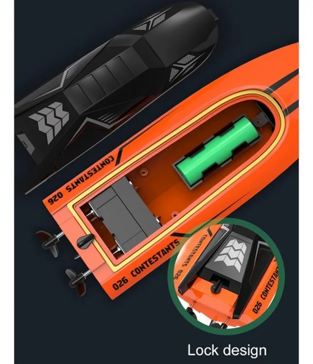 Lancha de corrida RC High Speed