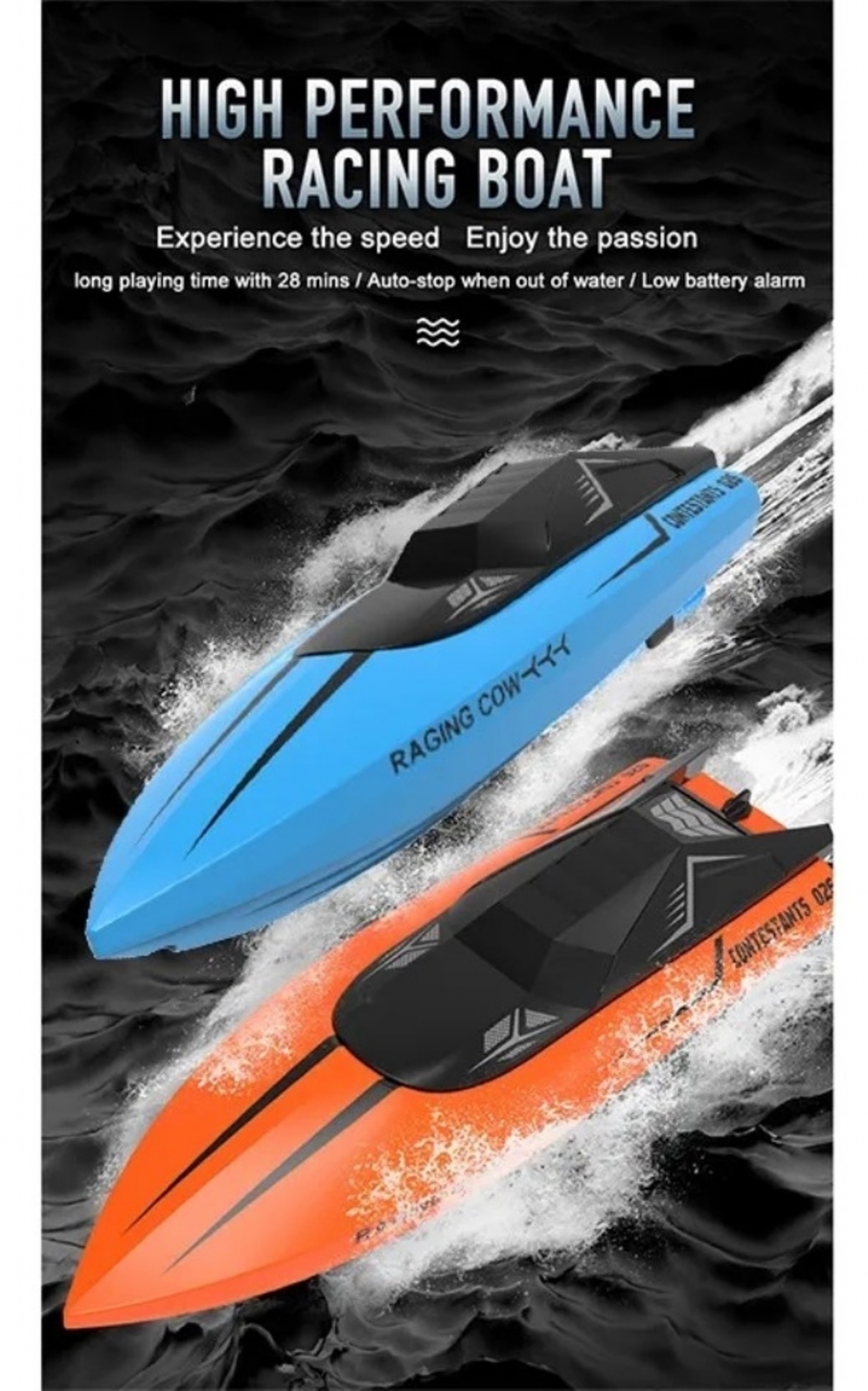 Lancha de corrida RC High Speed