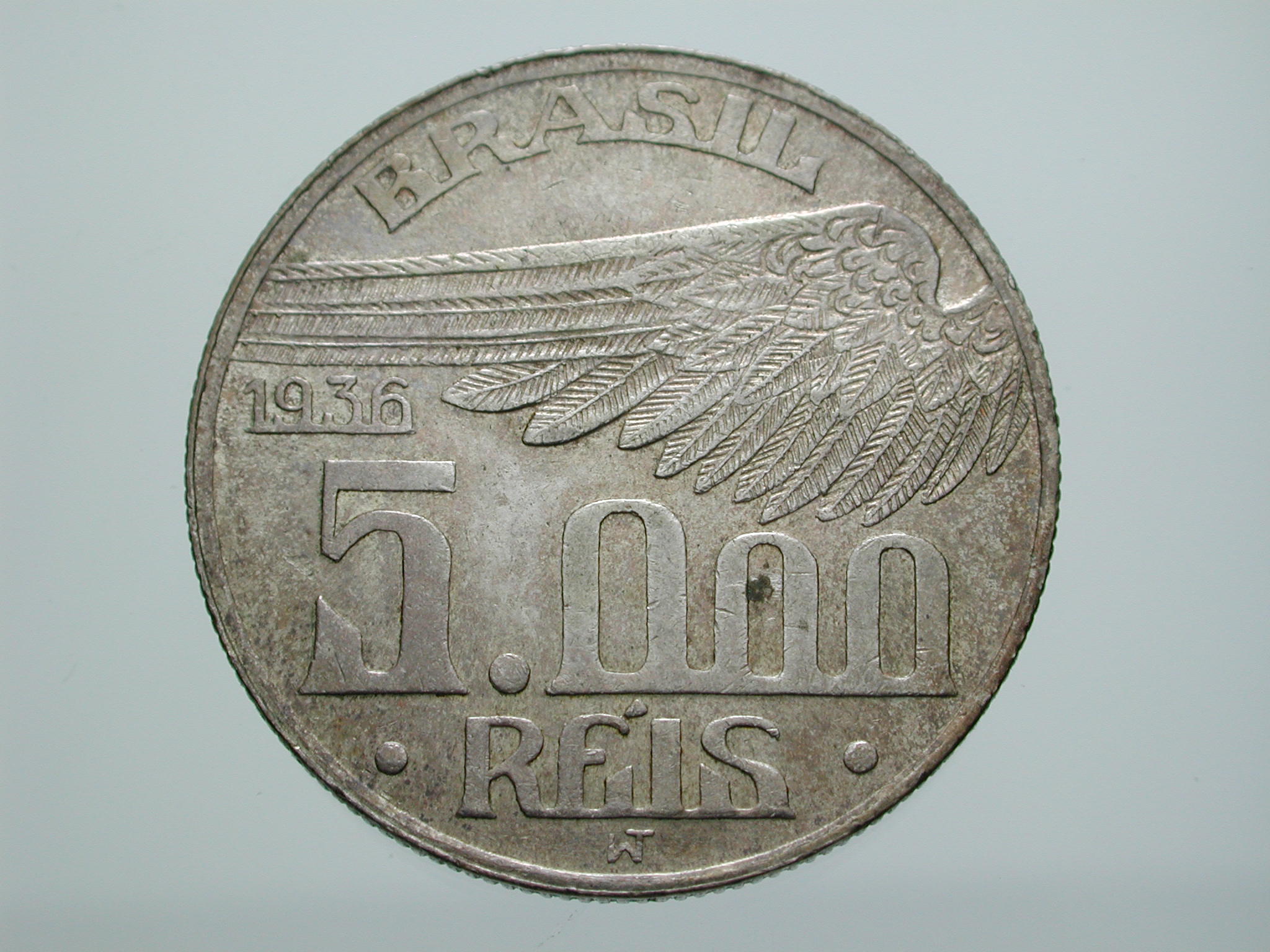 Brasil - P721 5000 réis Santos Dumont