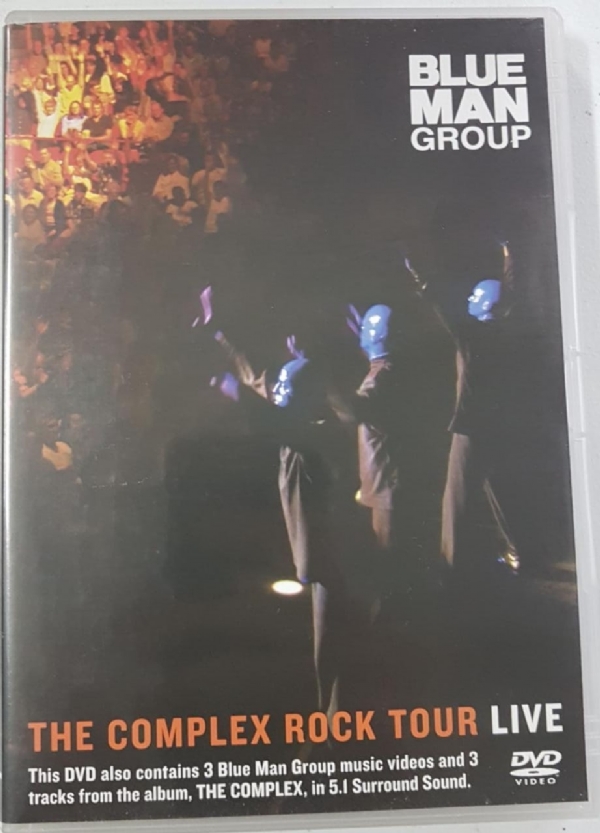 Blue Man Group - The Complex Rock Tour Live (DVD)(Usado)