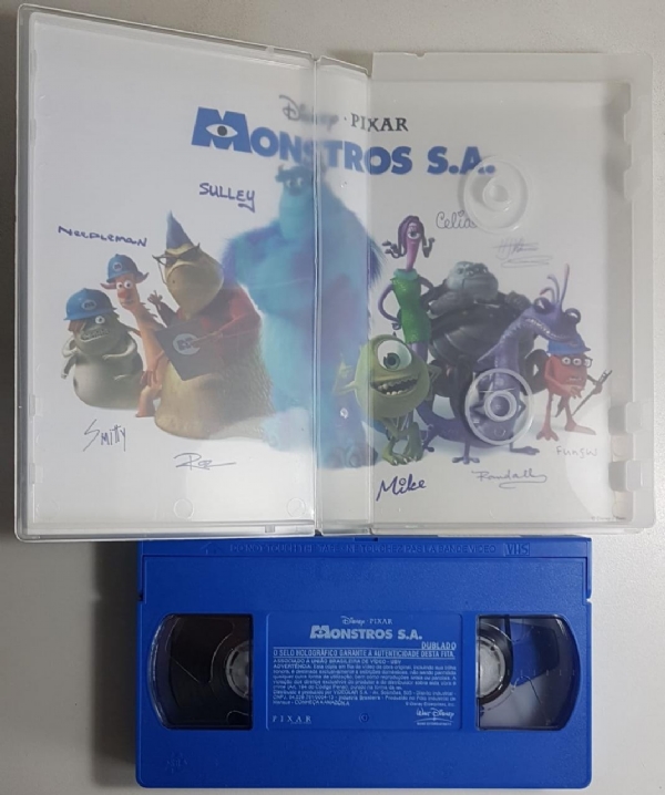 Monstros S.A. (Dublado)(VHS)(Usado)