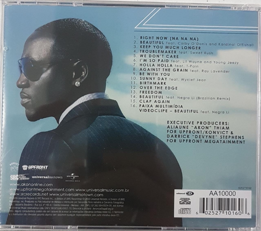 Akon - Freedom (CD)(Usado)