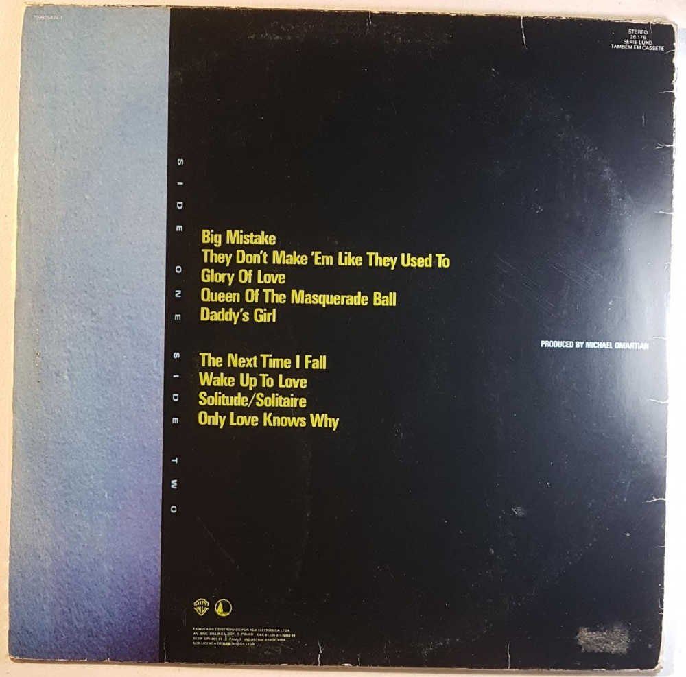 Peter Cetera - Solitude/Solitaire (LP)(Usado)