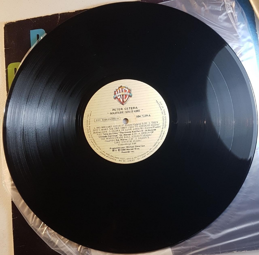 Peter Cetera - Solitude/Solitaire (LP)(Usado)