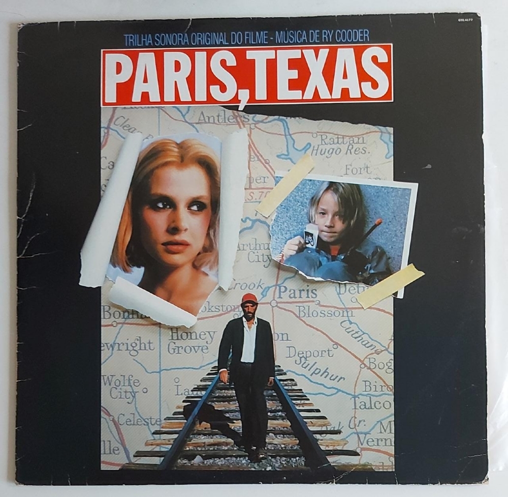Paris, Texas (Original Motion Picture Soundtrack) (Ry Cooder)(LP)(Usado)
