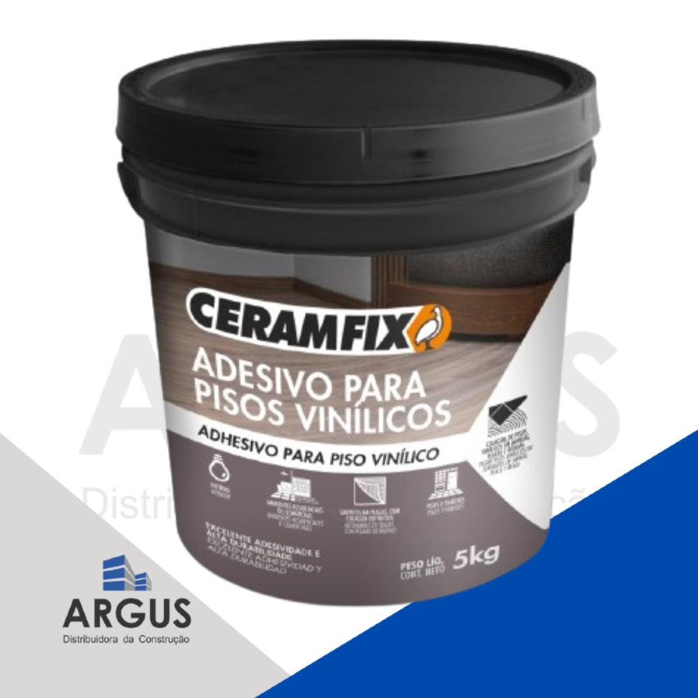 ADESIVO PARA PISO VINÍLICO CERAMFIX 5 KG
