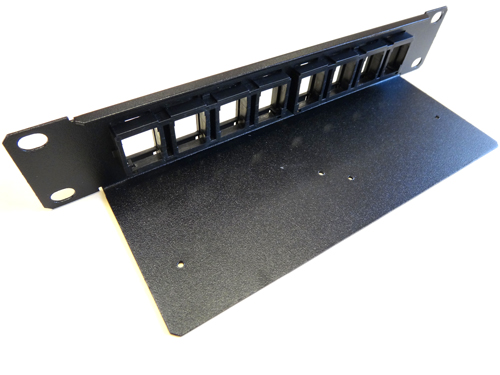 Patch Panel - 8 pos - 10"/1U Band Traseira vz
