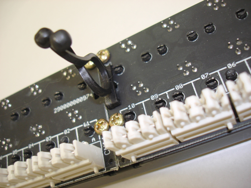 Voice Panel 20 - RJ45/IDC 110 - 10"/1U - 20 pares