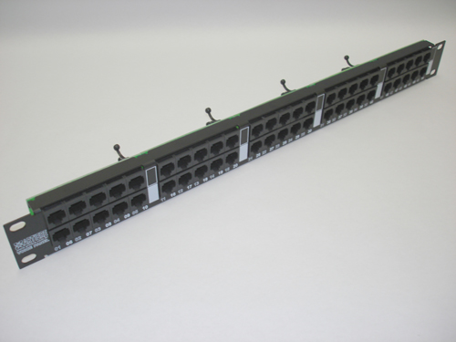 Voice Panel 50 - RJ11/WWrap - 19"/1U - 50 pares