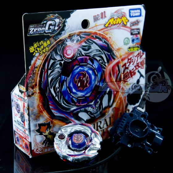 Beyblade Samurai Ifraid BBG01 W145CF Takara Tomy (adesivado) - item 19