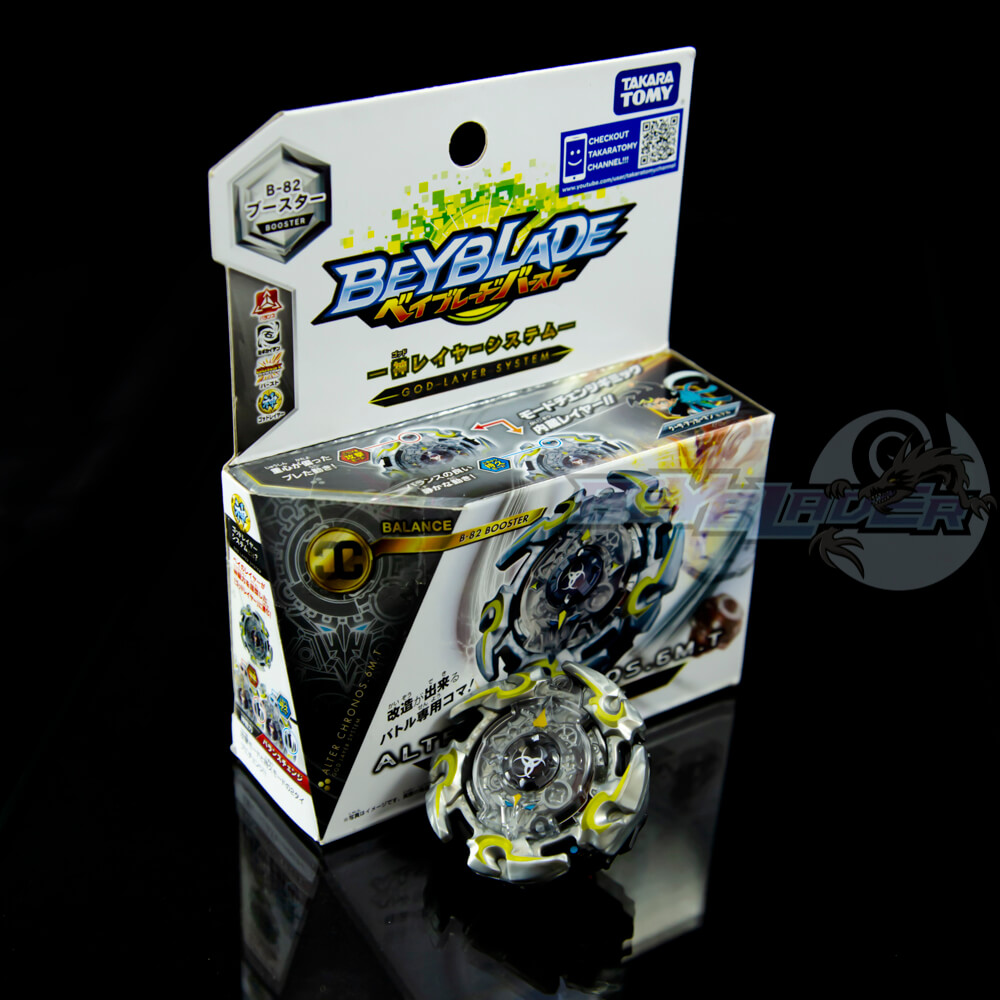 Beyblade Burst Alter Chronos.6M.T B-82 - Takara Tomy- Sem lançador