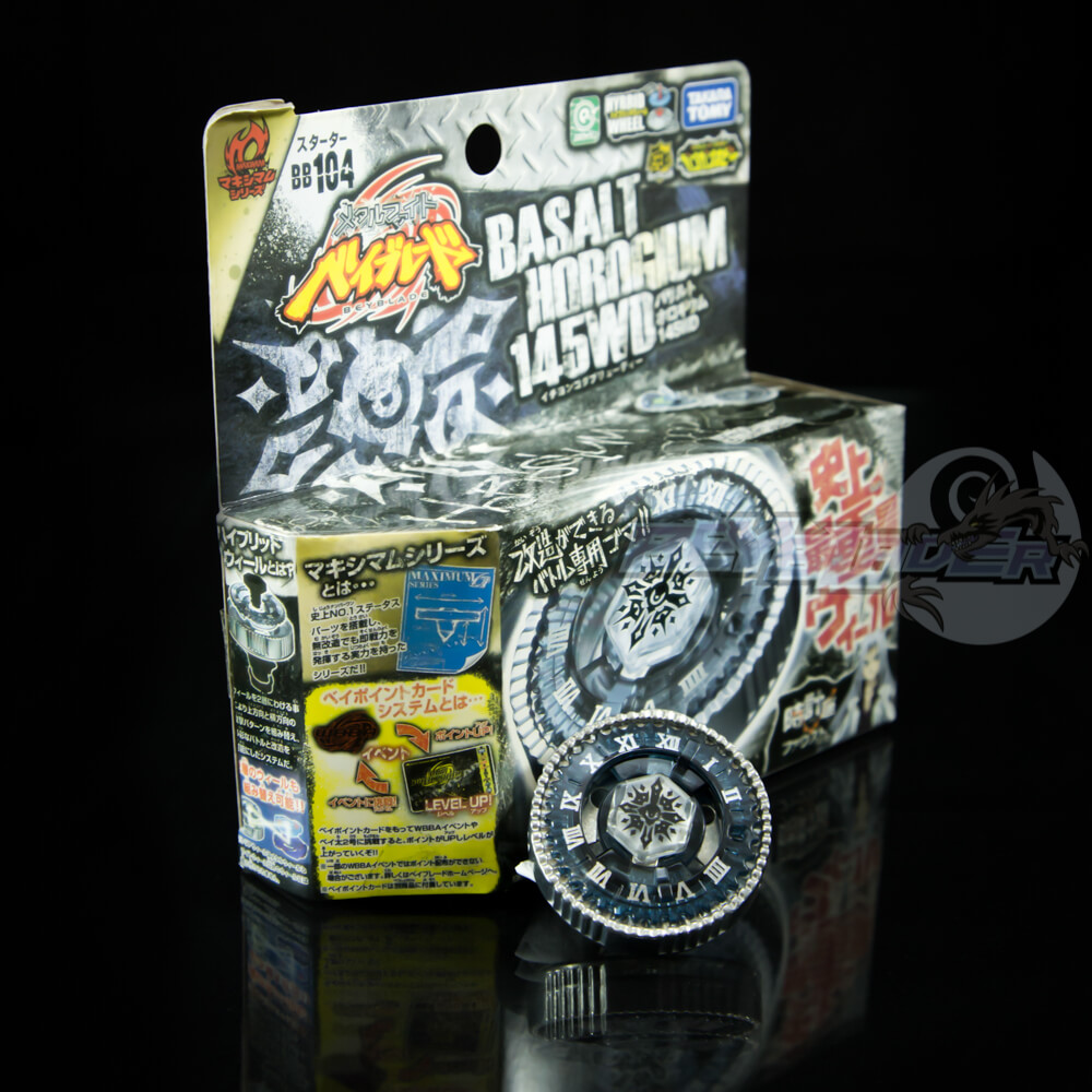 Beyblade Twisted Tempo/Basalt Horogium BB104 145WD - Takara Tomy