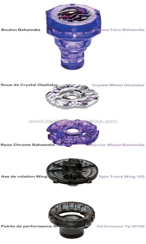 Beyblade Gladiator Bahamdia BBG27 SP230GF Takara Tomy