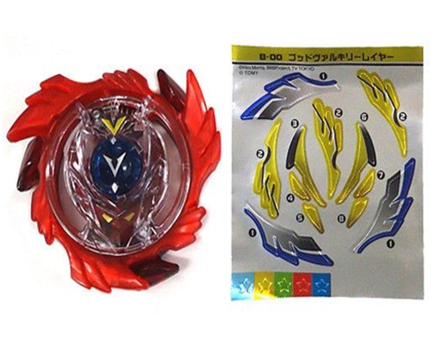 Beyblade Burst God Valkyrie LAYER Achilles red ver. + Cards - B-00 ...