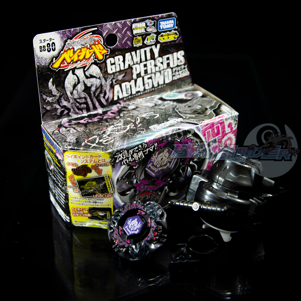 Beyblade Gravity Perseus BB-80 AD145WD - Takara Tomy - Gravity Destroyer