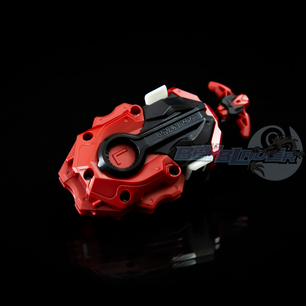 Custom Beylauncher LR DB B-00 - Modelo Shu Kurenai - Red - Takara Tomy