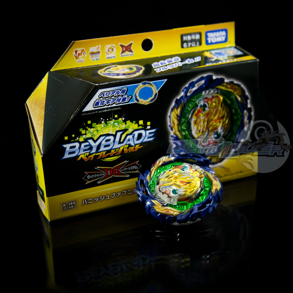 Beyblade Burst DB B-185 Vanish Fafnir Tapered Kick-3 - Takara Tomy- sem ...