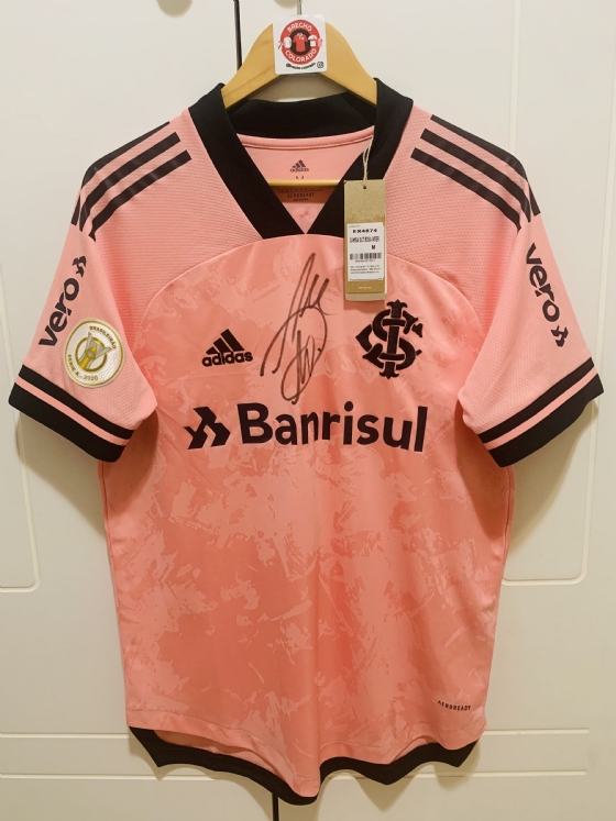 Adidas Rosa Original M com autógrafo D'ALESSANDRO