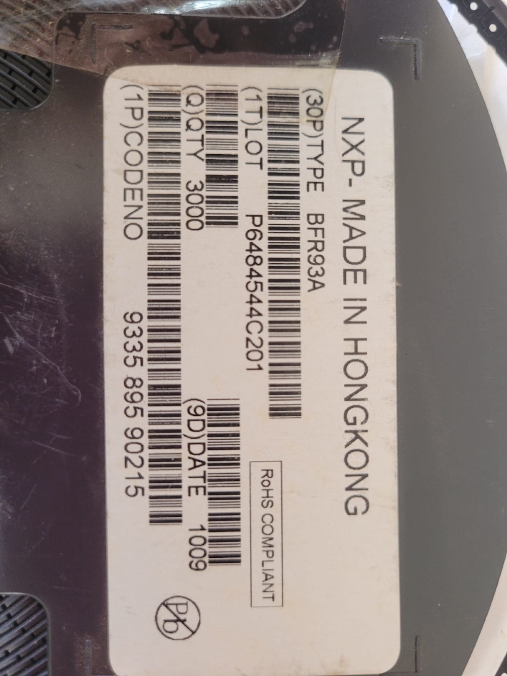 TRANSISTOR BFR93A SOT-23-3