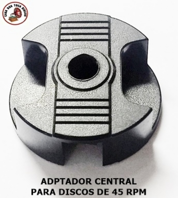 ADAPTADOR CENTRAL PARA DISCO DE 45 RPM