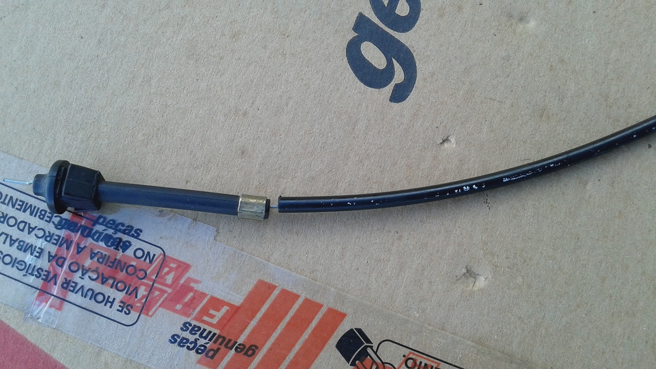 (7542825) CABO AFOGADOR FAMILIA FIAT UNO 85/93 (SEM ALERTA) ORIGINAL*