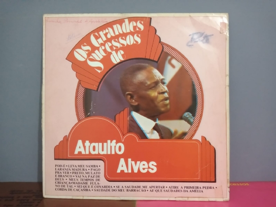 Disco de Vinil - Os Grandes Sucessos De Ataulfo Alves