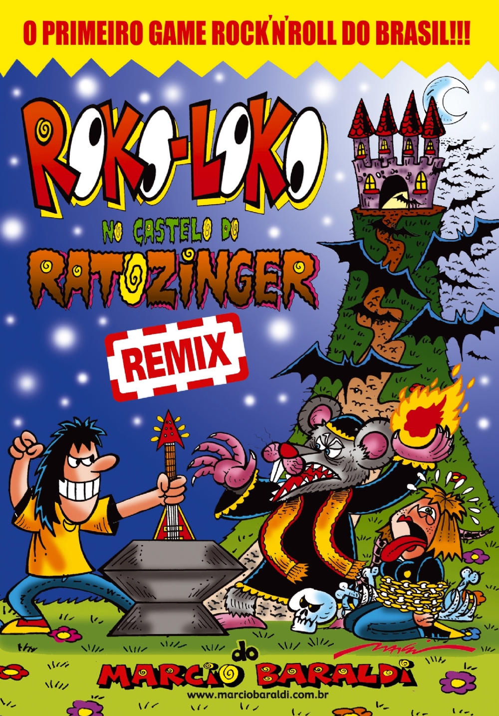 DVD ROKO-LOKO NO CASTELO DO RATOZINGER: O PRIMEIRO GAME ROCK´N´ROLL DO ...