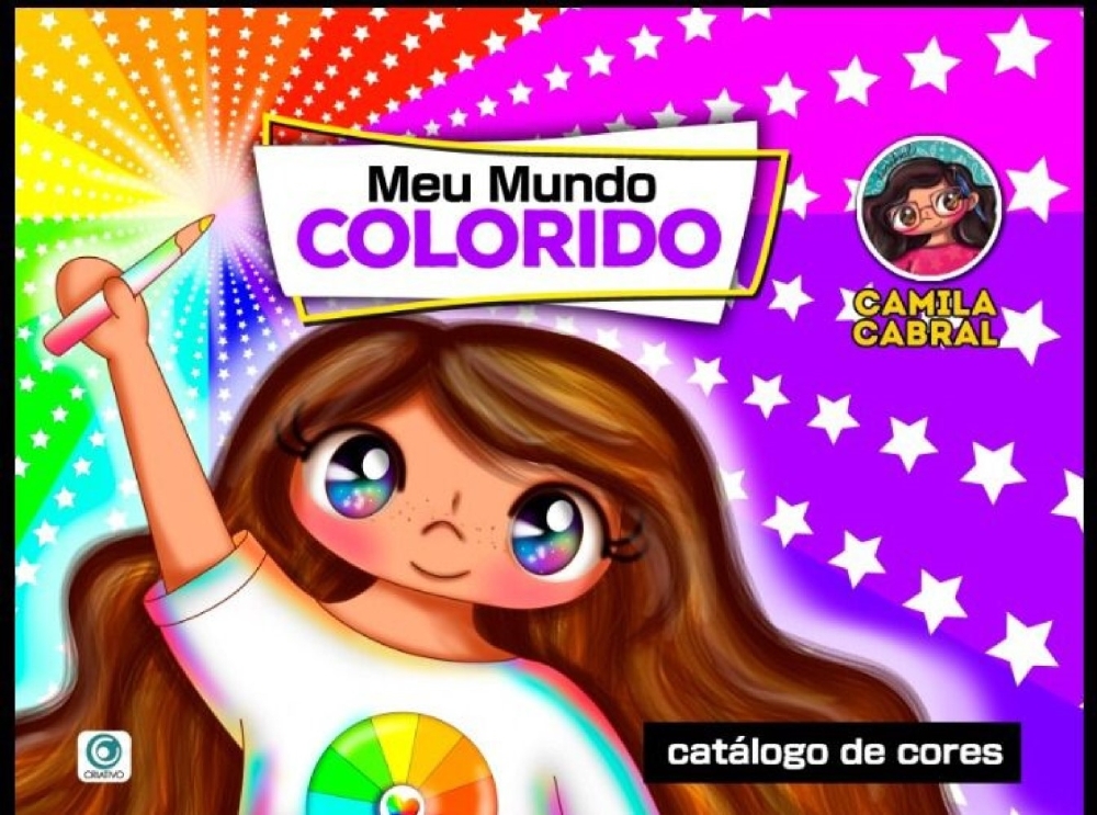 MEU MUNDO COLORIDO - Catálogo de Cores por Camila Cabral