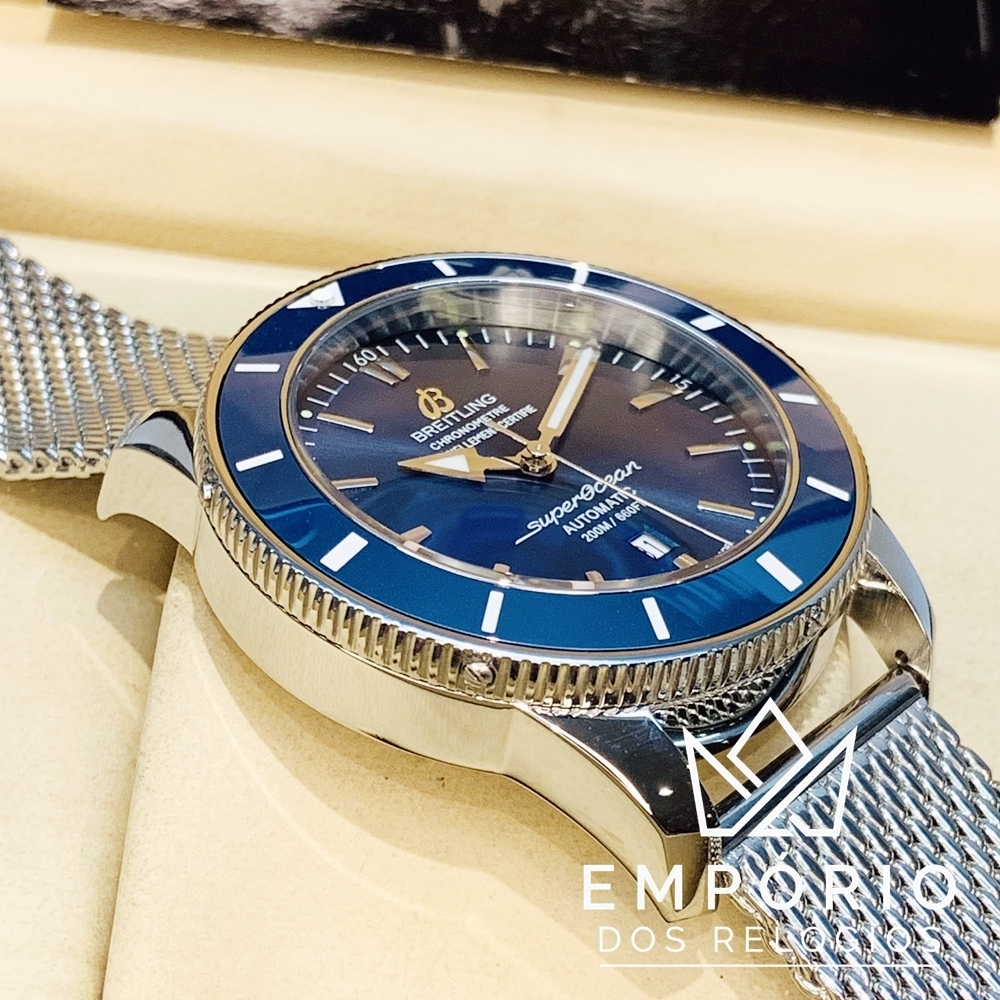 Breitling Superocean Heritage B20 Automatic Azul | Réplicas de Relógios ...