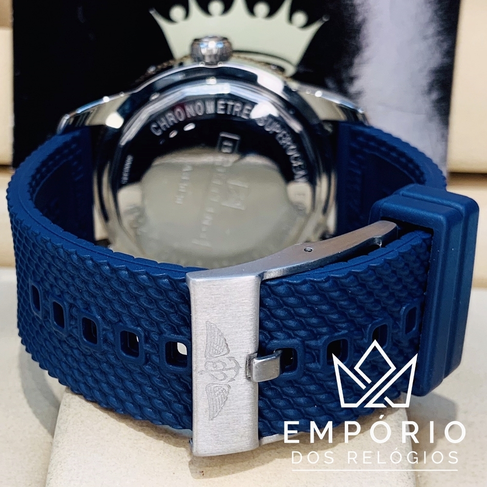 Breitling Superocean Heritage B20 Automatic Azul Red Gold Borracha ...