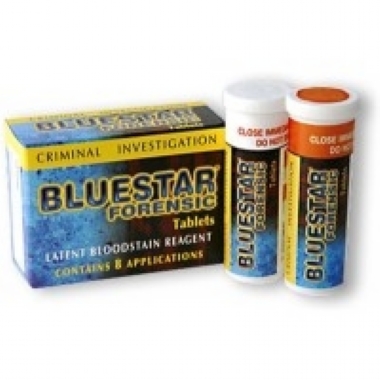 Comprimidos forenses BLUESTAR® (8 aplicações)