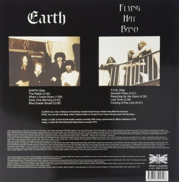 Disco De Vinil Novo - Earth (Pre-Black Sabbath) / Flying Hat Band ...