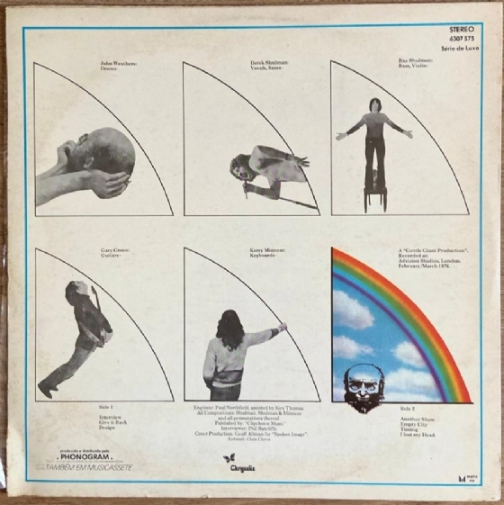 Disco De Vinil Usado - Gentle Giant - Interview Lp Disco De Vinil Usado - Gentle Giant - Interview Lp