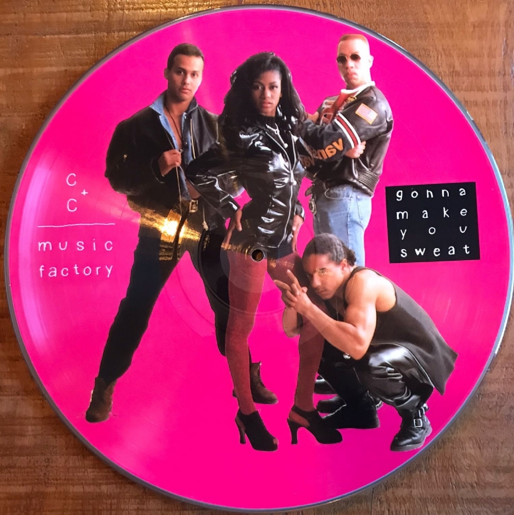 Disco De Vinil Novo - C + C Music Factory - Gonna Make You Sweat ...