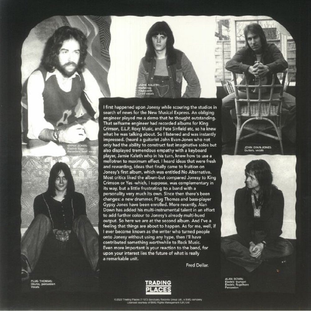 Disco De Vinil Novo - Jonesy - Keeping Up... Lp 180g