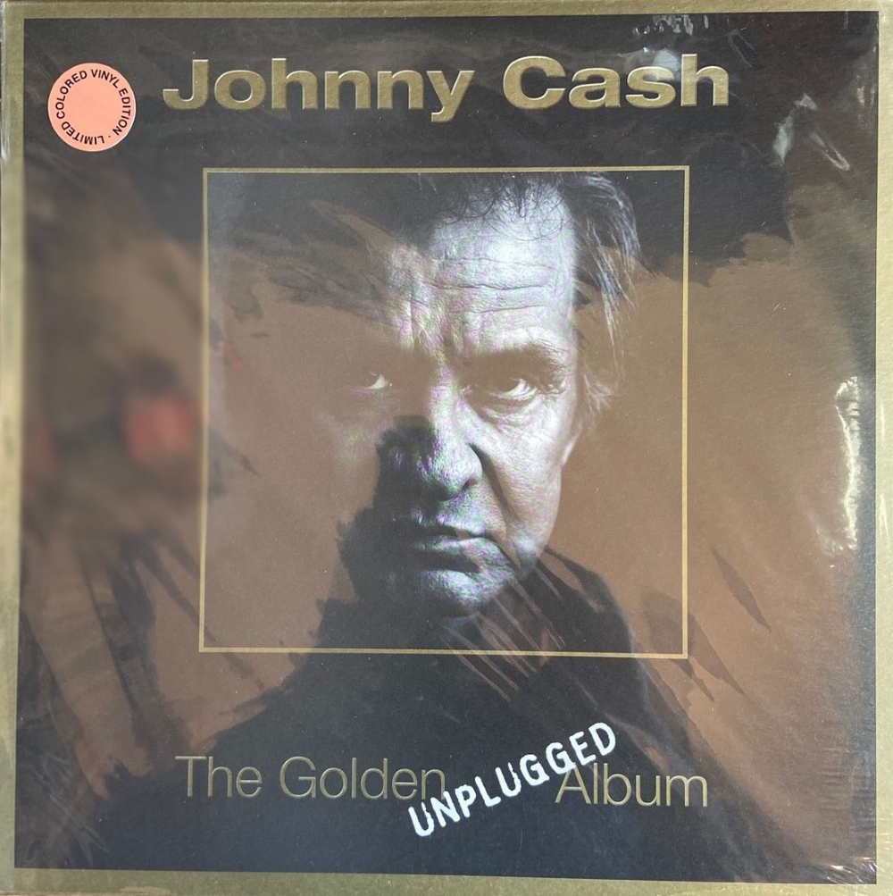 Disco De Vinil Novo - Johnny Cash - The Golden Unplugged Album Lp Colorido
