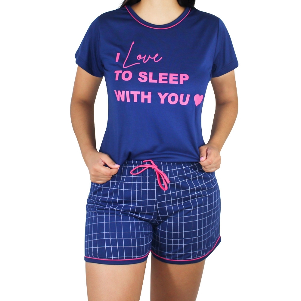 Pijama Feminino Curto Love Sleep