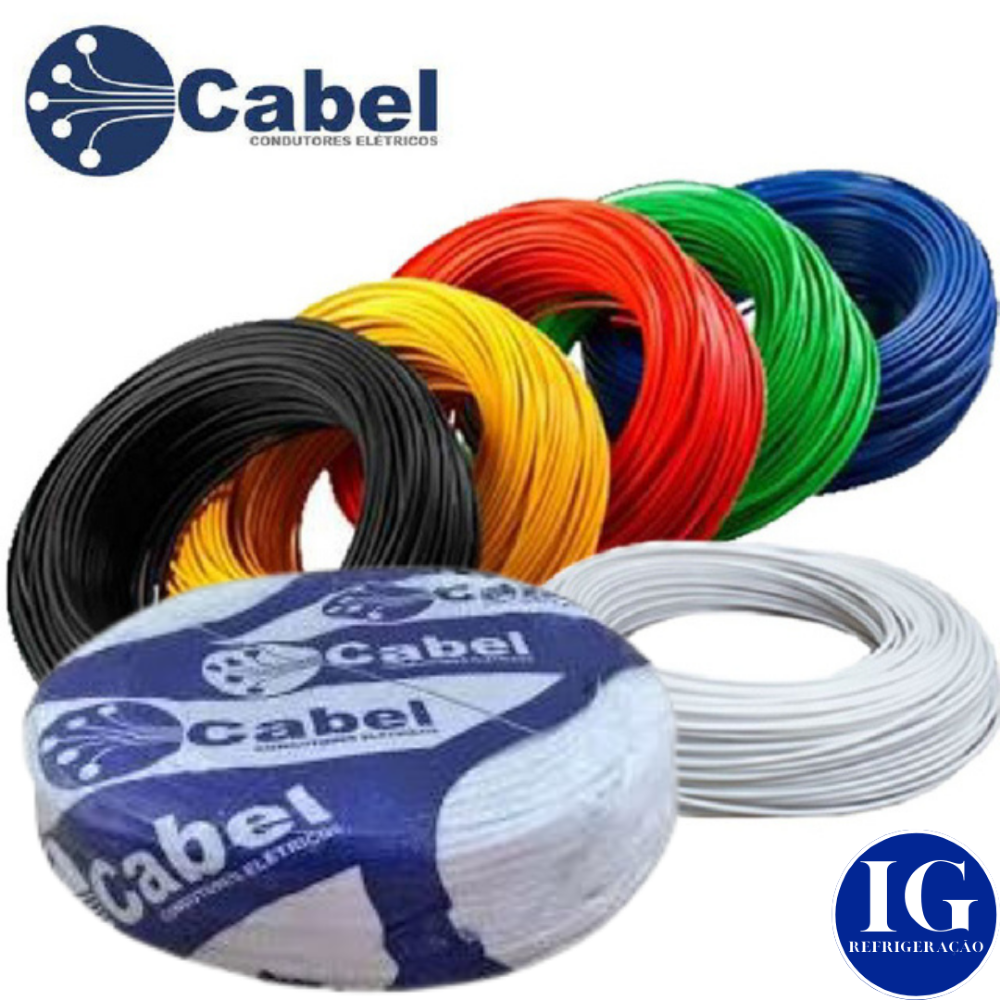 CABO FLEXIVEL 100% COBRE ELETROLITICO - CABEL (DESTAQUE)