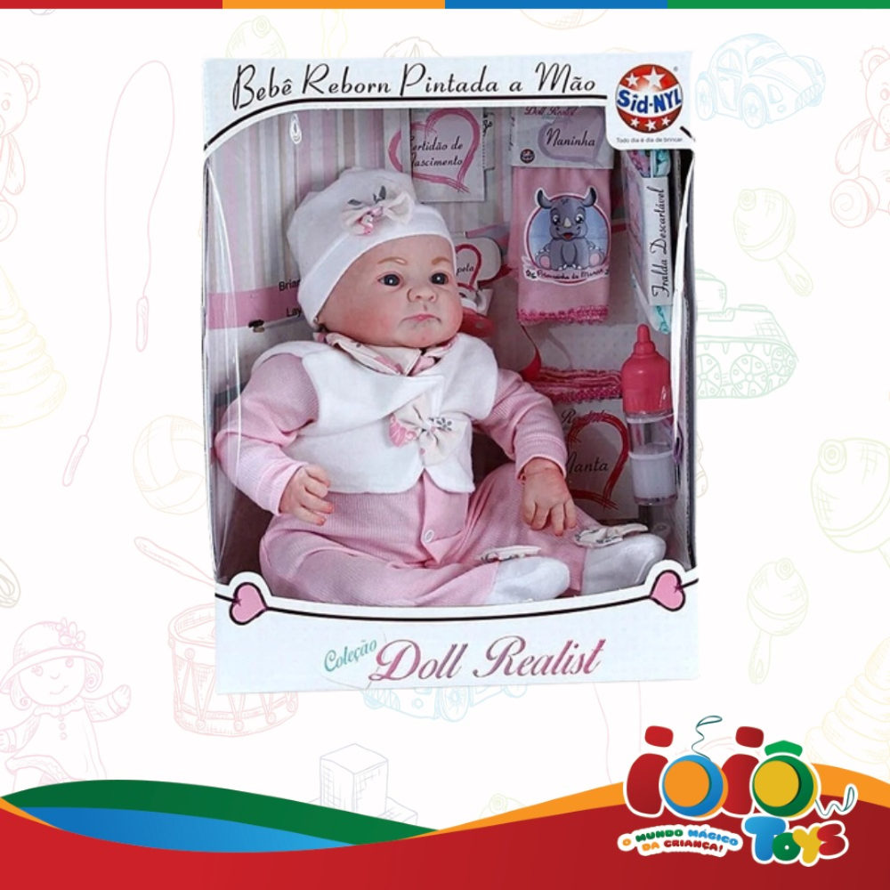 Boneca Colecao Doll Realist Layla Bebe