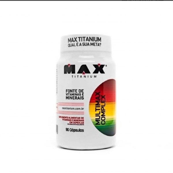 Multimax Complex Max Titanium - 90 Capsulas