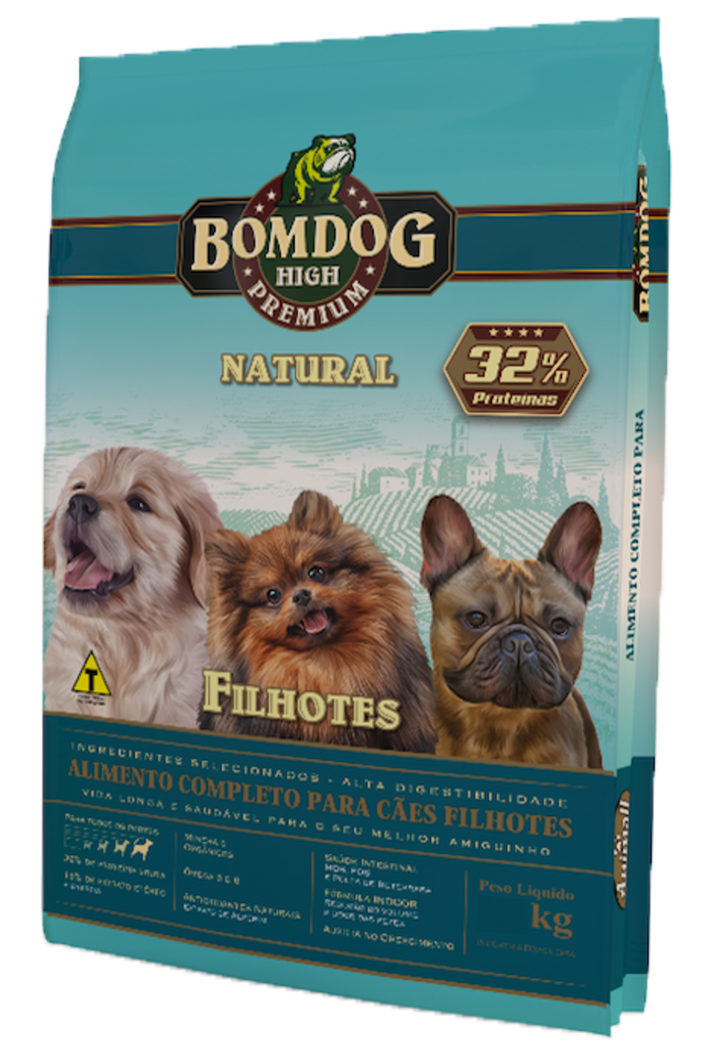 BOMDOG HIGH PREMIUM NATURAL CÃES FILHOTES BOMDOG HIGH PREMIUM NATURAL CÃES FILHOTES