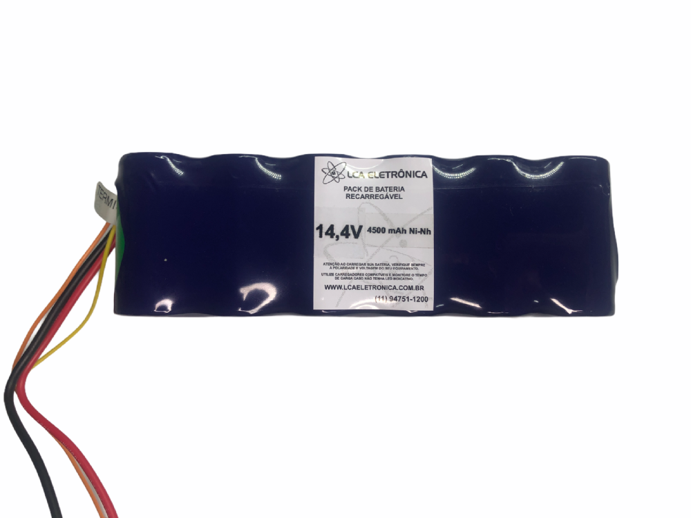Bateria para Desfibrilador Cardiomax 14,4 v 4500 mAh