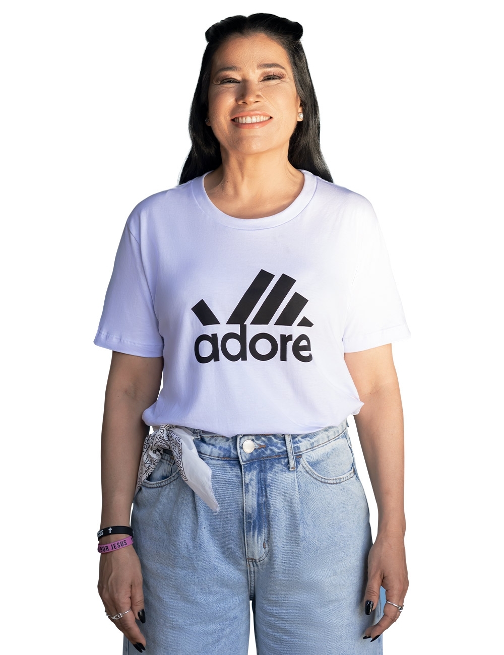 Camiseta Adore Branca