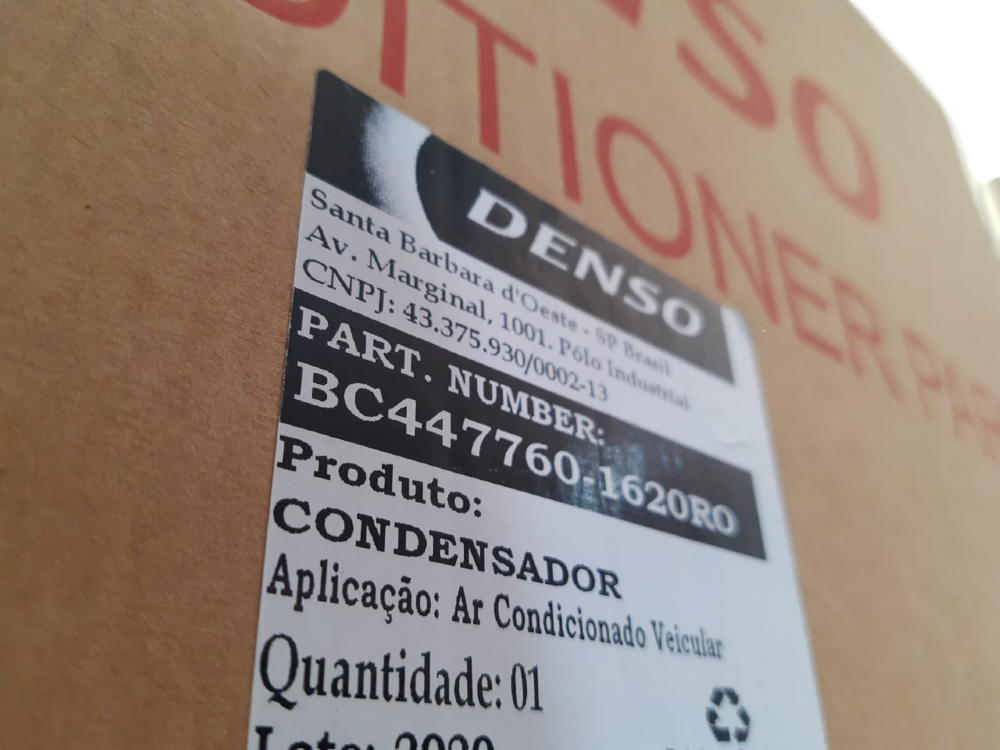 Condensador Micro Canal Micro Ônibus Denso Sd8 Bc4477601620ro