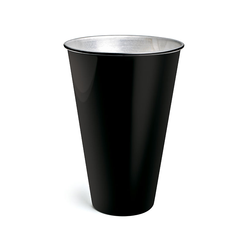 Vaso de Alumínio - Preto