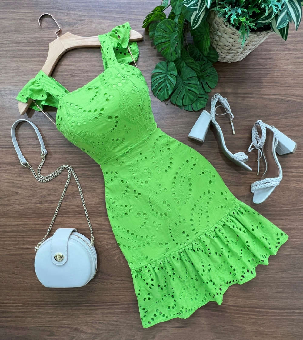 VESTIDO LALA VERDE