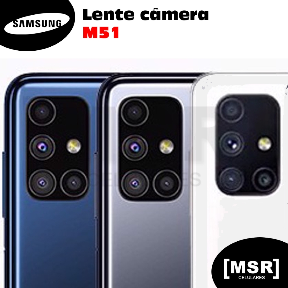 Lente da câmera celular SAMSUNG modelo M51