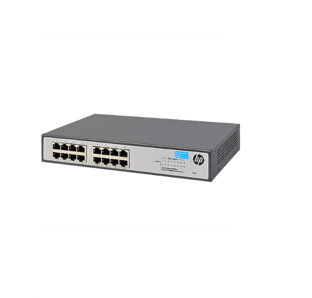 SWITCH DE REDE 16 PORTAS 10/100/1000 MBPS JH016A 1420-16G - HP
